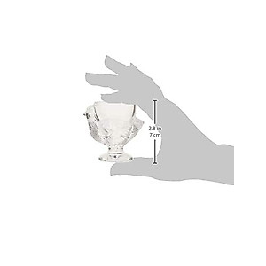 Abbott Collection Glass Chicken Egg Cup