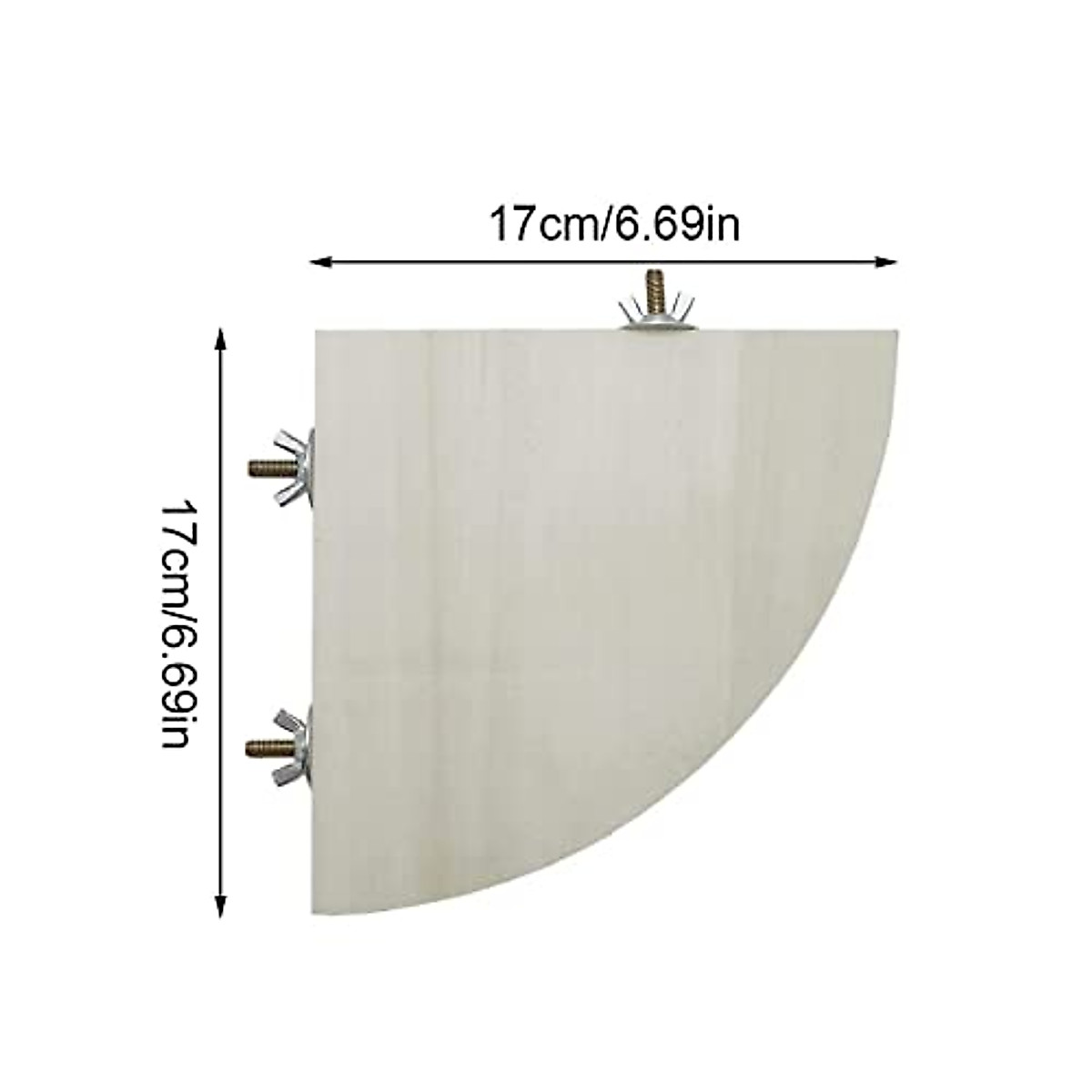 Litewoo Bird Perching Platform and Parrot Corner Perch XL