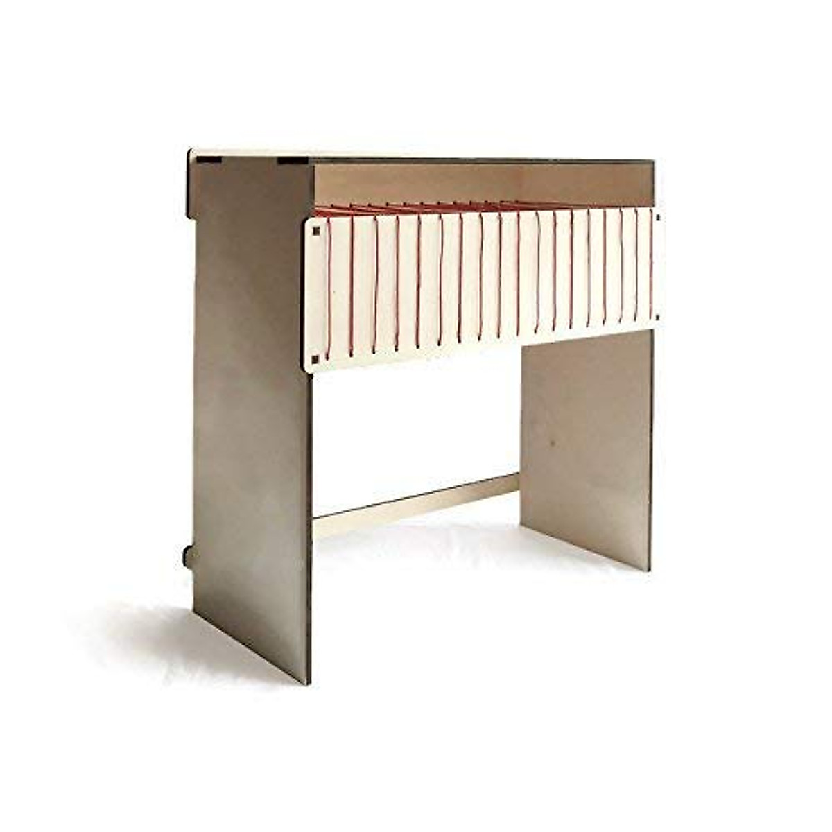 Small wooden modern sideboard storage cabinet for living room Many available colors as poplar Made of plywood Unique hallway sideboards Design by italian designer Laser cut wood and handmade