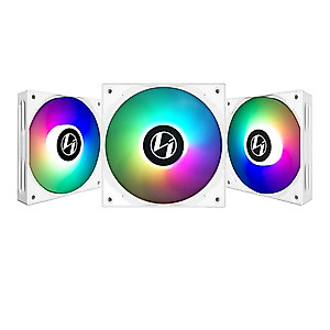 Lian Li ST120-3W White 3 Pack, ARGB 120mm LED PWM, with Fan Controller