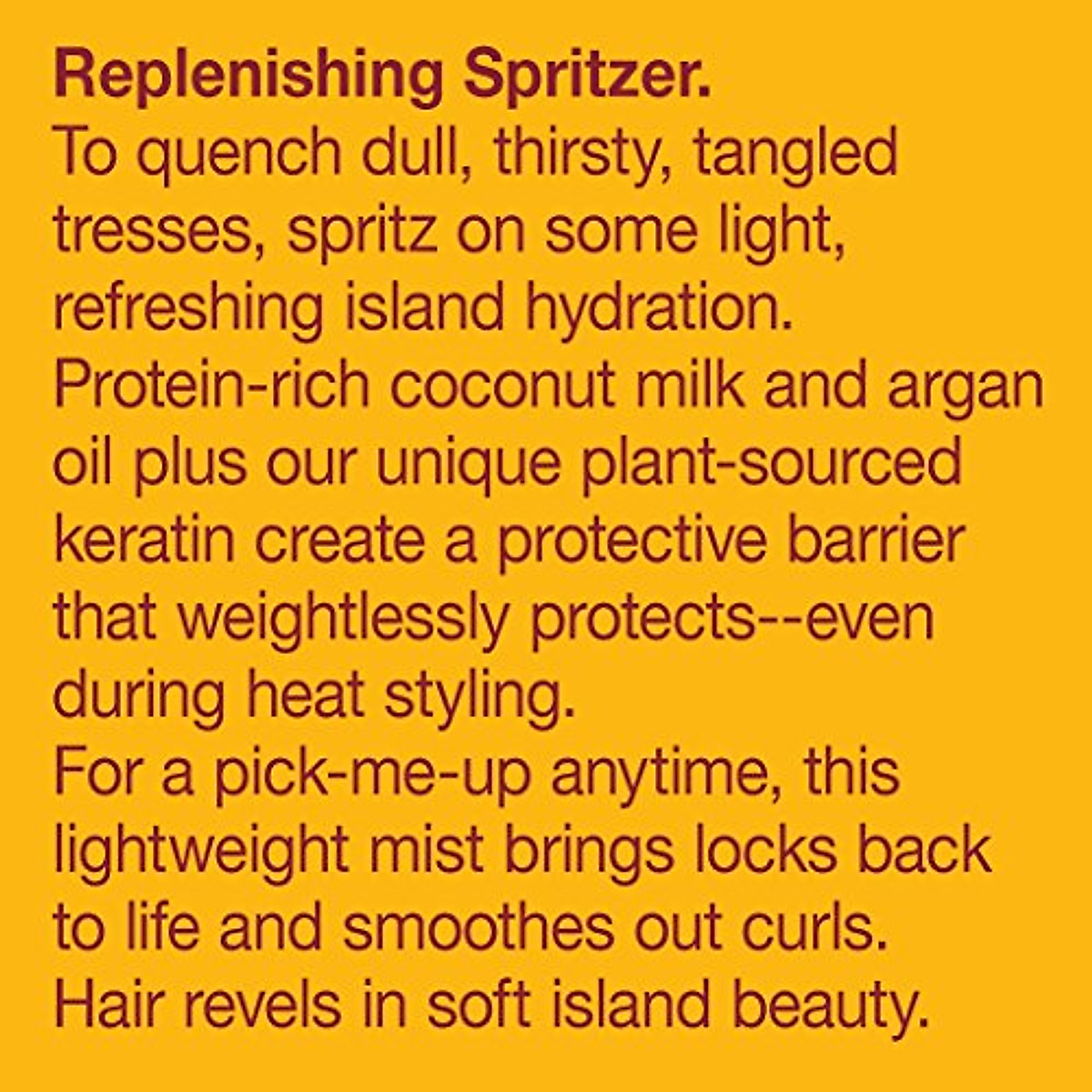 Alba Botanica Mega Moisture Conditioning Leave-In Mist, Coconut Milk, 8 Oz (Packaging May Vary)