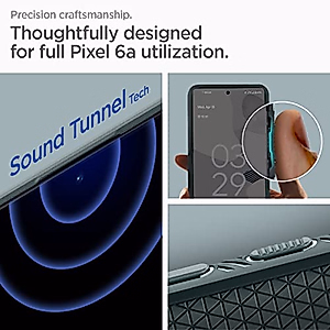 Spigen Liquid Air Armor Designed for Pixel 6a Case (2022) - Midnight Green