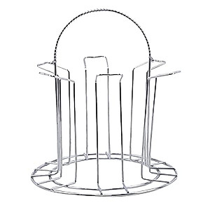 XWOZYDR Bar Metal Cup Drain Storage Rack Water Mug Draining Organizer Holder Glass Display Stand (Color : E, Size : As Shown)