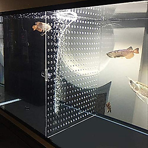 75 Gallon 17X18.8' Gallon Tank Acrylic Divider Isolation Board with Suction Cups