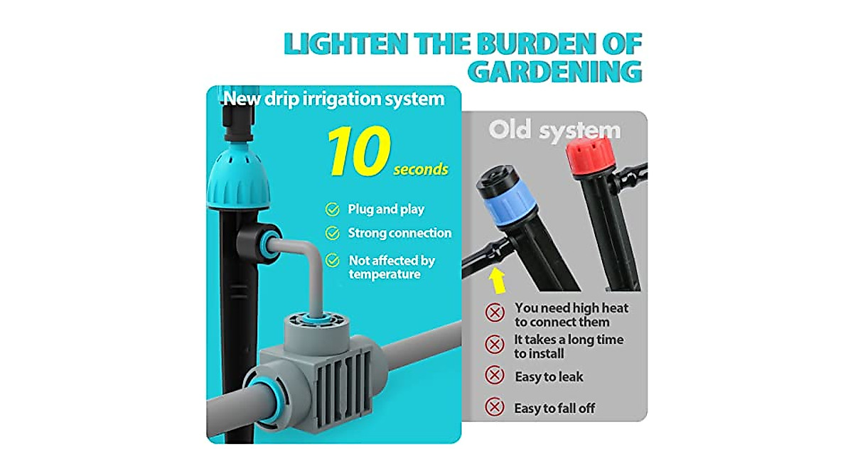 Effortless Drip Irrigation Kits for Garden & Plants