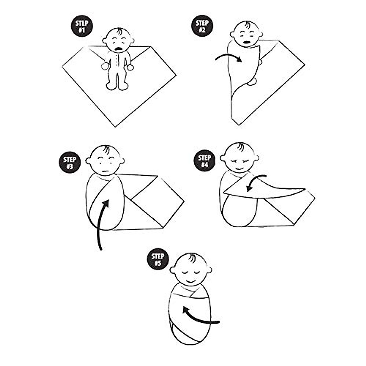 Viviland Muslin Baby Swaddle Blankets, Bamboo Cotton Soft Nursery Swaddle for Newborn Boys and Girls, Gender Neutral Receiving Blankets for Infants, Raccoon & Fox Pattern, 47 * 47 inches 4 Pack