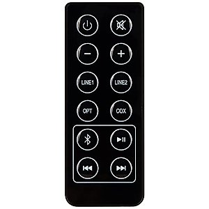 RC10E Replacement Remote Control Applicable for Edifier Bookshelf Speakers R1280DB