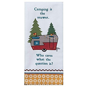 Kay Dee Designs 2 Piece Vintage Camper Cotton Kitchen Towel Bundle