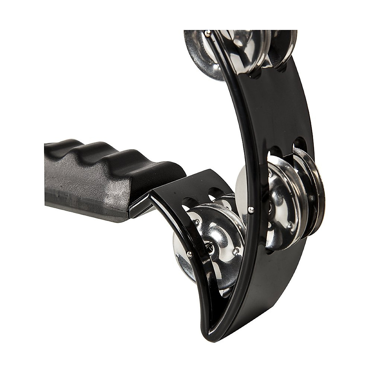 Stagg TAB-2 Half Moon Tambourine-Black, BK