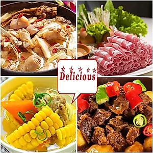 ENPAP Chafing Dish Buffet Set, Round Chafer Buffet Servers and Warmers W/Food Pans, Aluminum Stand, Visible Pot Lid and Fuel Holders, Stainless Steel 28CM (Color : Red Copper)