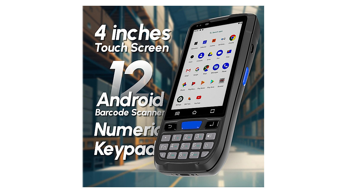 Rayoungtek Android Barcode Scanner - Rugged 1D/2D Reader