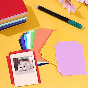 100pcs Trading Card Dividers Multi-Color PP Card Page Dividers Playing Card Separator for Games Sports, 10 Colors, 2.7 x 3.8 Inch