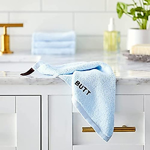 Crafty Cloth | 100% Bamboo Butt Cloths | Pack 4 | Rear-End Washcloth Set