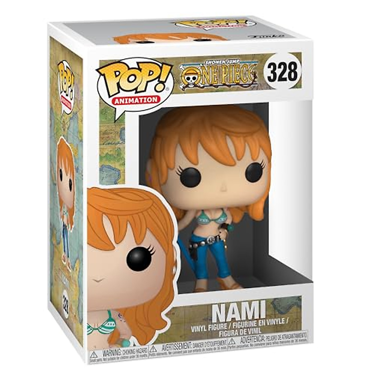 Funko One Piece - Nami Figure POP! Vinyl - Collectible Vinyl Figure - Gift Idea - Official Merchandise - for Kids & Adults - Anime Fans - Model Figure for Collectors and Display