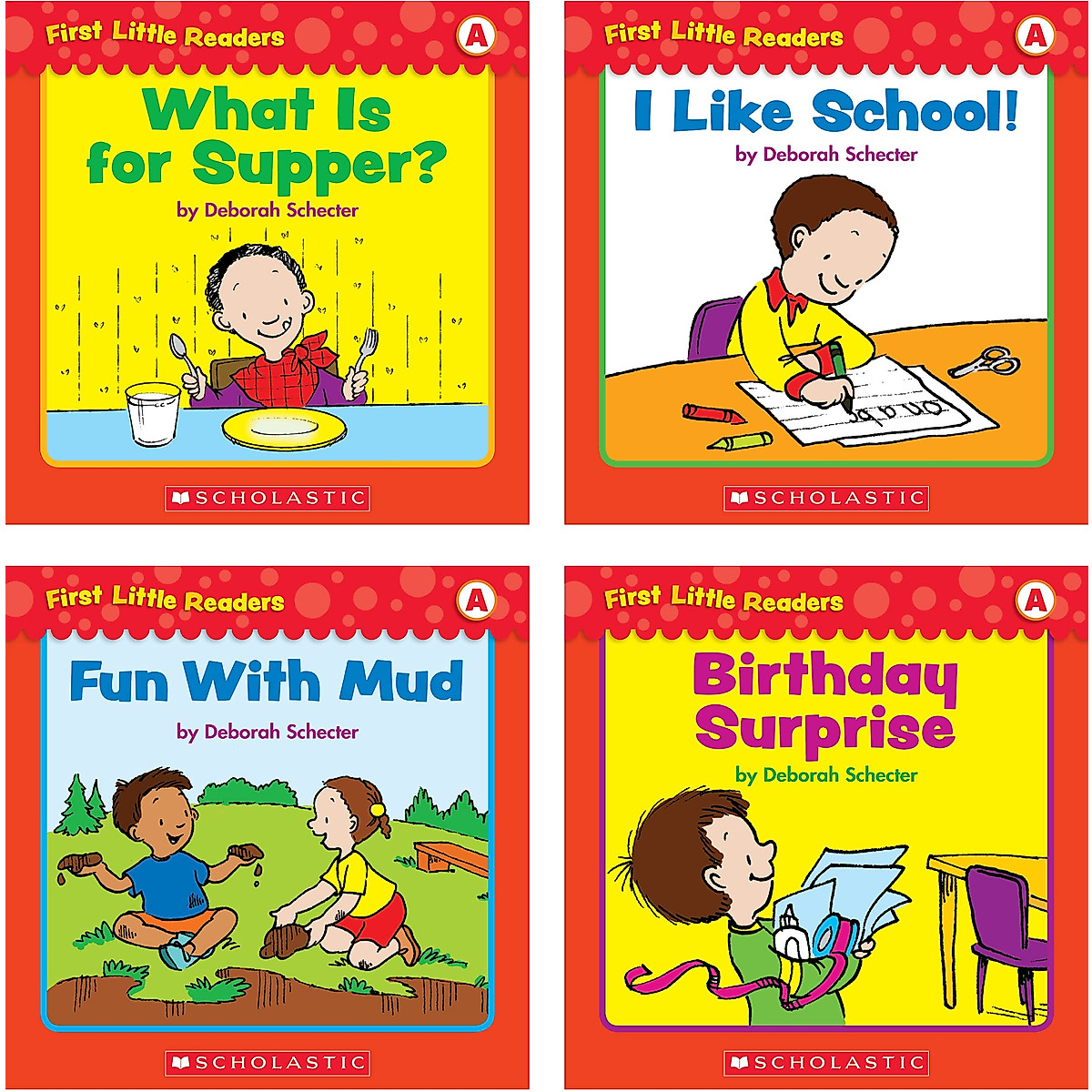First Little Readers: Guided Reading Level A: A Big Collection of Just-Right Leveled Books for Beginning Readers