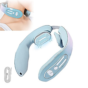 Neck Acupoints Lymphvity Massage Device for Women, Cordless Neck Massager for Pain Relief Portable Neck Relaxer, Lymphatic Drainage Machine with 12 Modes Christmas Mother's Day Father's Day Gifts