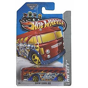 Hot Wheels Surfin' School Bus, HW City 31/250
