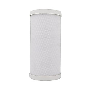 Tier1 0.5 Micron 10 Inch x 4.5 Inch | Whole House Carbon Block Water Filter Replacement Cartridge | Compatible with Pentek CBC-BB, FLOPLUS-10BB, CBC-10BB, 155170-43, Home Water Filter