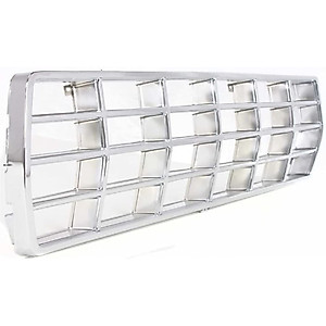 For Ford F-100 / F-150 / F-250 / F-350 Grille Assembly 1978 1979 | Chrome Shell & Insert | Plastic | FO1200111 | D8TZ8150C