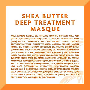 Cantu Deep Treatment Masque with Shea Butter for Natural Hair, 12 oz (Packaging May Vary)