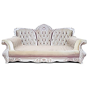 Royal Cat Couch - Thick Cardboard Cat Scratcher Couch, Fancy Cat Bed with Cat Scratch Pad, Cat Scratcher Sofa, Cat Scratchers for Indoor Cats, Cat Scratching Board, Cat Sofa, Cat Lounge