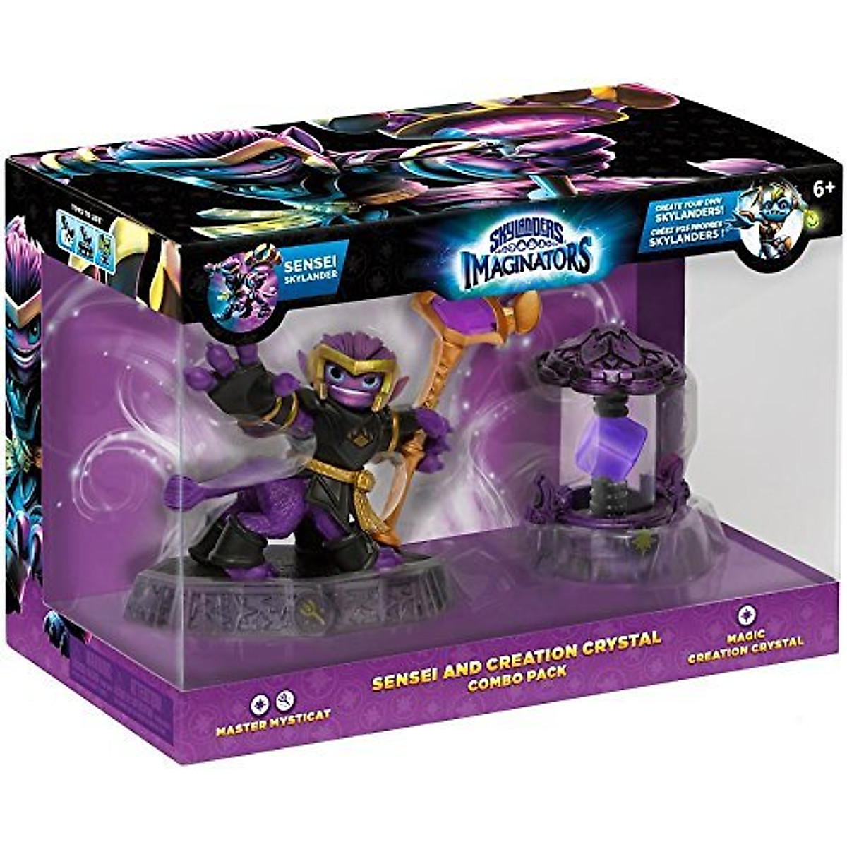Skylanders Imaginators Sensei and Creation Crystal | Master Mysticat - Magic Creation Crystal