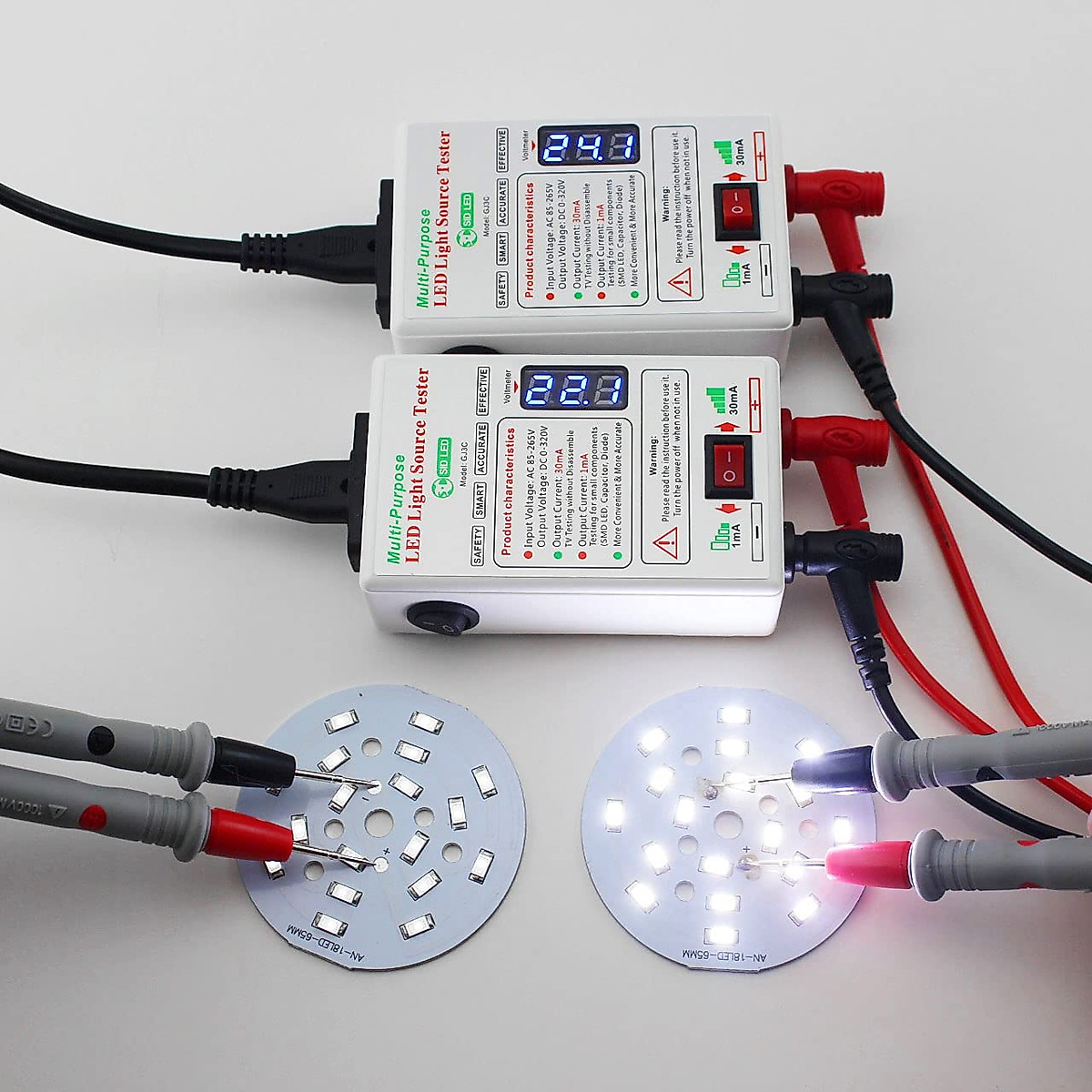 YEKMLCO Multipurpose LED TV Backlight Tester for All LED Lights Repair Output 0-320V