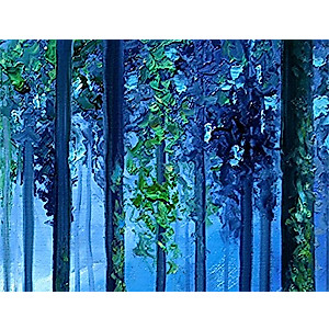 Blue Mist, Limited Edition Signed And Numbered Print By Andre Dluhos