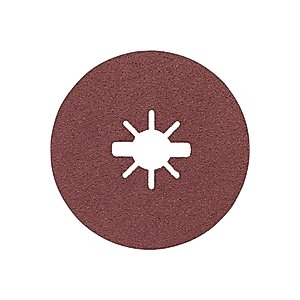 Bosch Professional Fibre Sanding Discs Expert (for Metal, X-LOCK, R444, Diameter 115 mm, Grit Size 80, Bore Diameter: 22.23 mm), 1 disc