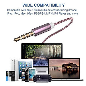 4 Pack Earbuds Headphones with Microphone & Remote, CBGGQ Noise Isolating Earphones in-Ear Headphones with Pure Sound and Powerful Bass, for iOS and Android Smartphones, iPod, iPad, Laptops,Gaming,etc