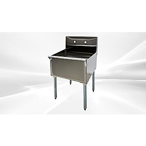 cooler depot sink NSF 24 inches Commercial Utility Sink S12424B