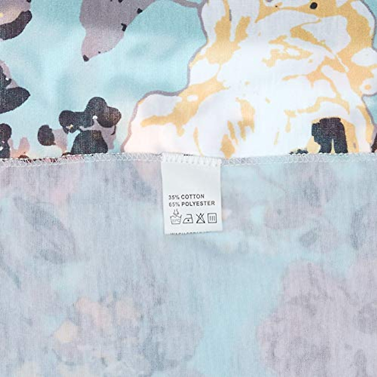 Newborn Receiving Blanket Headband Set Floral Printed Baby Swaddle Blanket Soft Sleeping Wrap Blankets 0-3M (2#)