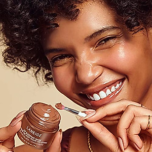 LANEIGE Berries 'N Choco Kisses Set: Lip Sleeping Mask Berry (Full Sized) & Chocolate (Travel Sized), Hydrate, Nourish