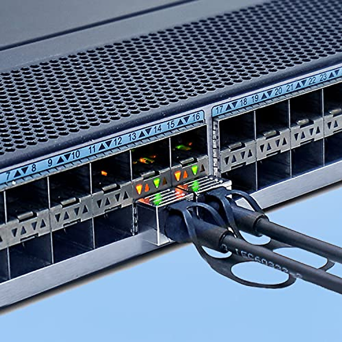 2Pack 10GBase-SR SFP+ Transceiver, SFP+ Multi-Mode to LC Module, 850nm MMF,up to 300 m,Compatible with Cisco SFP-10G-SR, Unifi UF-MM-10G, Meraki MA-SFP-10GB-SR,Fortinet,Mikrotik,Netgear,Supermicro