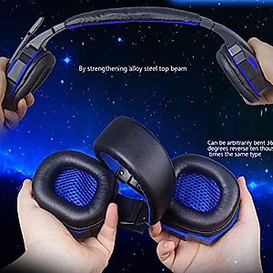 3.5mm Wired Noise Isolation Volume Control Gaming Headphone