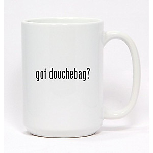 Los Drinkware Hermanos got douchebag? - Ceramic Coffee Mug 15oz