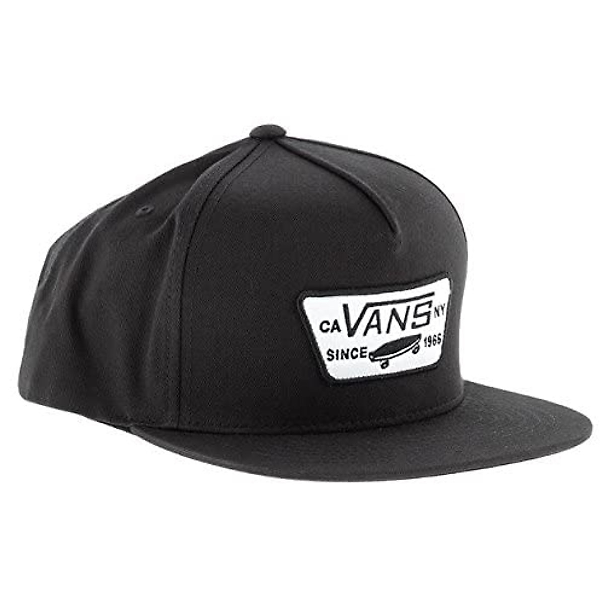 Vans Full Patch Snapback Cap One Size True Black