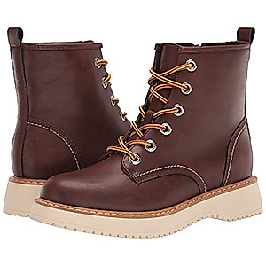 Madden Girl Women's Kentt Hiking Boot, Dark Cognac, 6