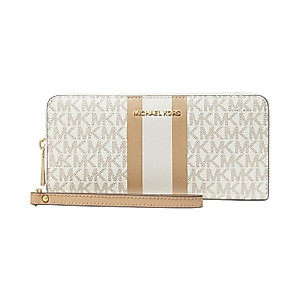 Michael Kors Jet Set Travel Continental Vanilla Multi One Size