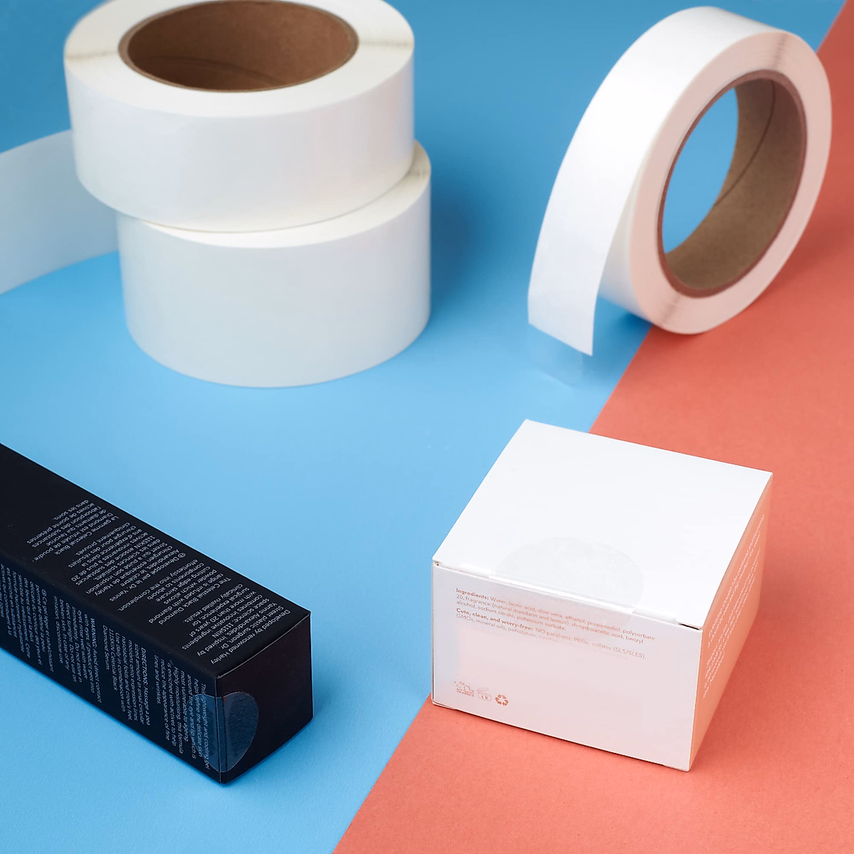 Faithful Supply 2 inch, 600/roll Clear Circle Seal Stickers Great as Envelope Seal Stickers, Clear Stickers, Circle Tape, Clear Circle Labels and Envelope Seals.