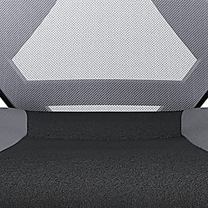 Signature Design by Ashley Beauenali Home Office Swivel Desk Chair, 25"W x 23"D x 40"H, Light Gray & Black