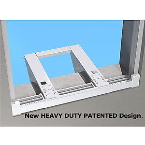 Alpine Hardware American Owned Drillless Drill-Less Window Air Conditioner & Heat Pump Bracket - Window AC Support - Supports Air Conditioners Well Over 200 lbs. - Patented Design No Drilling Model