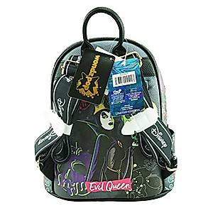 Wondapop Disney Evil Queen 11" Vegan Leather Fashion Mini Backpack