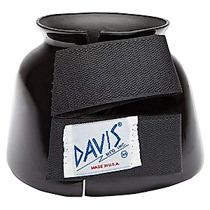 Davis Pro-Fit Bell Boot - Large Pair in Black