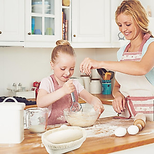 Bread Proofing Basket, Sourdough Bread Baking Supplies and Tools Sourdough Proofing Basket Set of 5.1 Inch Round and 9.8 Inch Oval Bread Making Kit of Bread