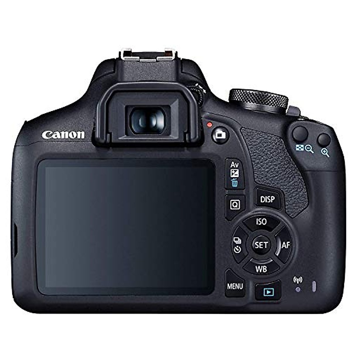 Canon EOS 2000D (Rebel T7) DSLR Camera Bundle with 18-55mm Lens | Built-in Wi-Fi|24.1 MP CMOS Sensor | |DIGIC 4+ Image Processor and Full HD Videos + 64GB Memory(17pcs) (Renewed)