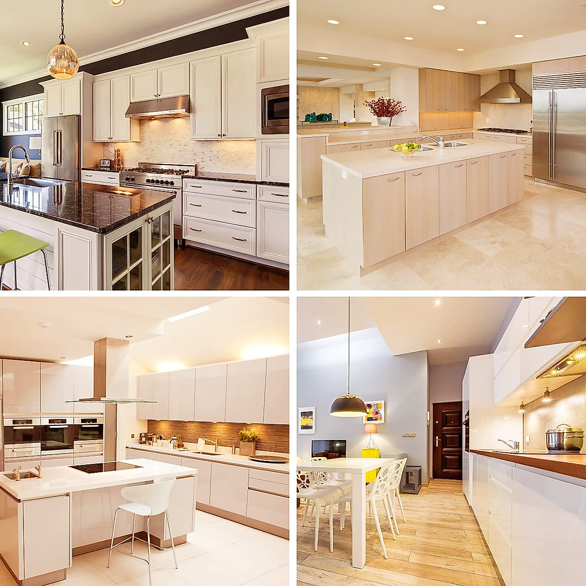 VITUNOV G8 LED Puck Light Bulbs, 3W Equivalent to 20W-25W Halogen Bulb, T4 JCD Type Bi-Pin Base, 120V Warm White 3000K G8 Bulbs for Under Cabinet, Counter Lighting, 6Pack