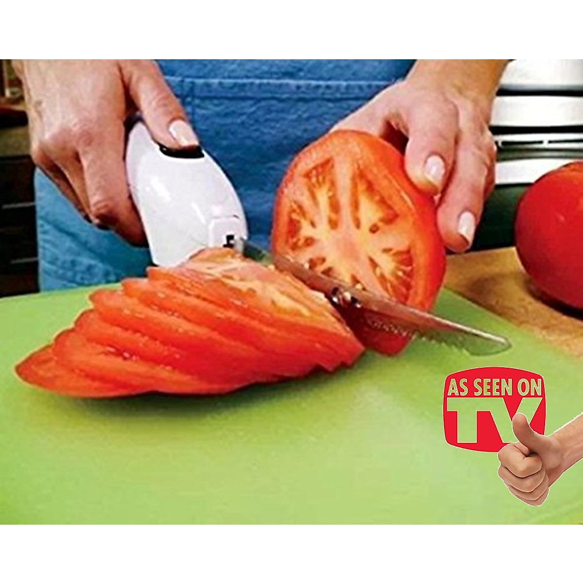 One Touch Battery Powered Knife