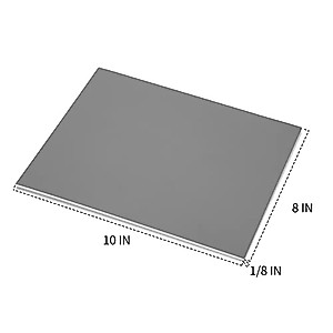 Falling in Art Soft Linoleum Carving Block, Linocut Block for Printmaking, 8 Inches by 10 Inches, Gray, 2-Pack