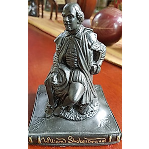 Hand cast Sculpture of Williams Shakespeare made from 500 million year old slate